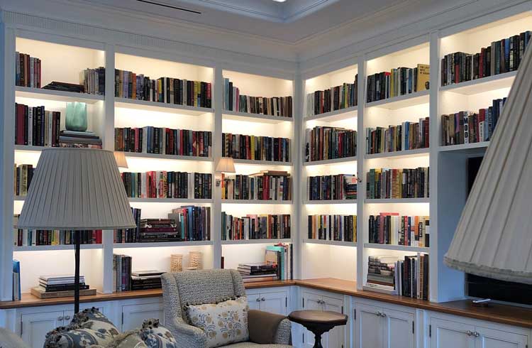 Cabinet Lighting for Libraries